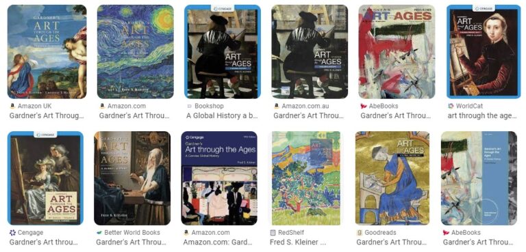 Gardner's Art Through The Ages By Fred S. Kleiner - Summary