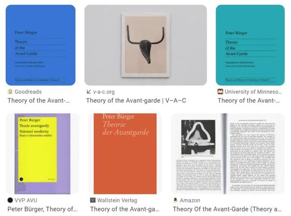 The Art Of The Avant-Garde By Peter Bürger - Summary And Rev