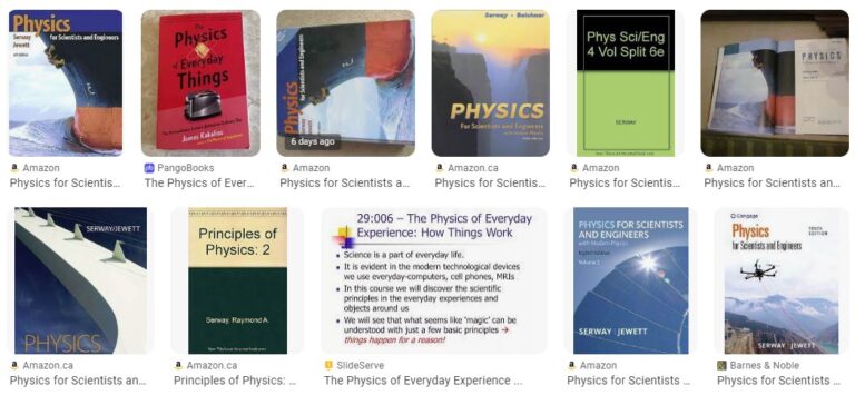 The Physics Of Everyday Things By Raymond A. Serway - Summar