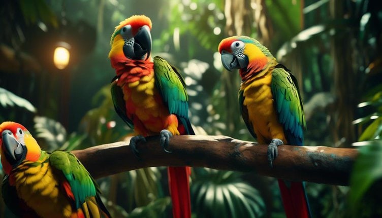 The Fascinating Social Life Of Parrots