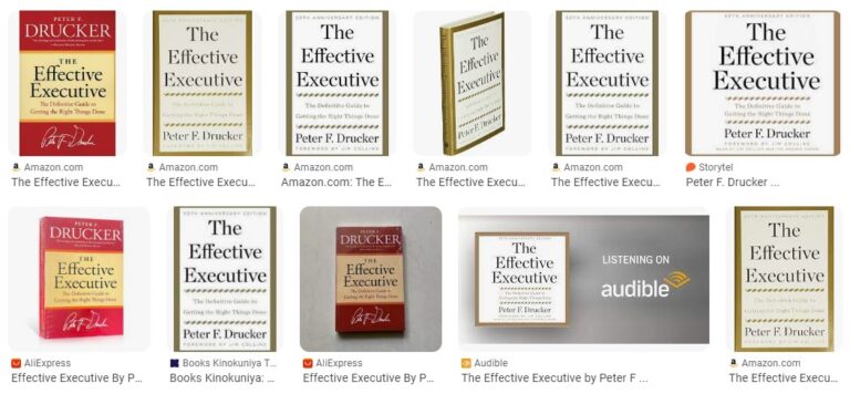 The Effective Executive: The Definitive Guide To Getting The Right ...