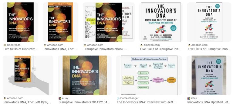 The Innovator's DNA: Mastering The Five Skills Of Disruptive
