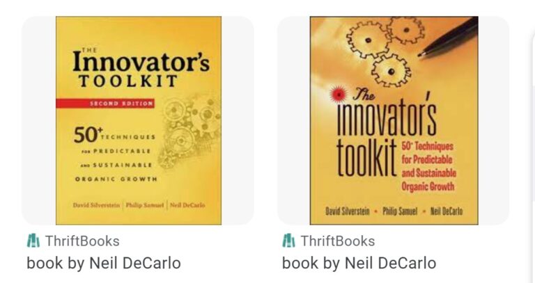The Innovator's Toolkit: 50+ Techniques For Predictable And Sustainable ...