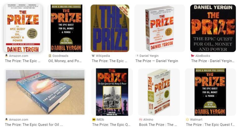 The Prize: The Epic Quest For Oil, Money, And Power By Daniel Yergin ...